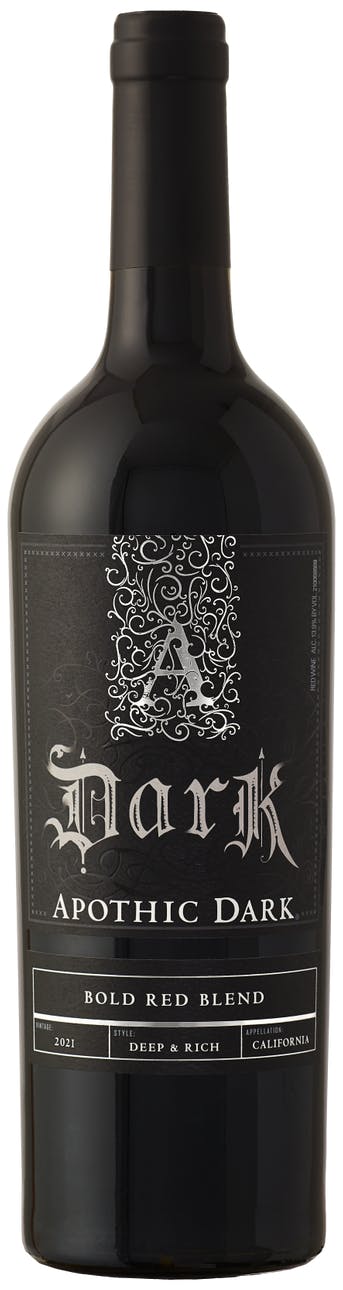 Apothic Dark 2021 750ml - Argonaut Wine & Liquor