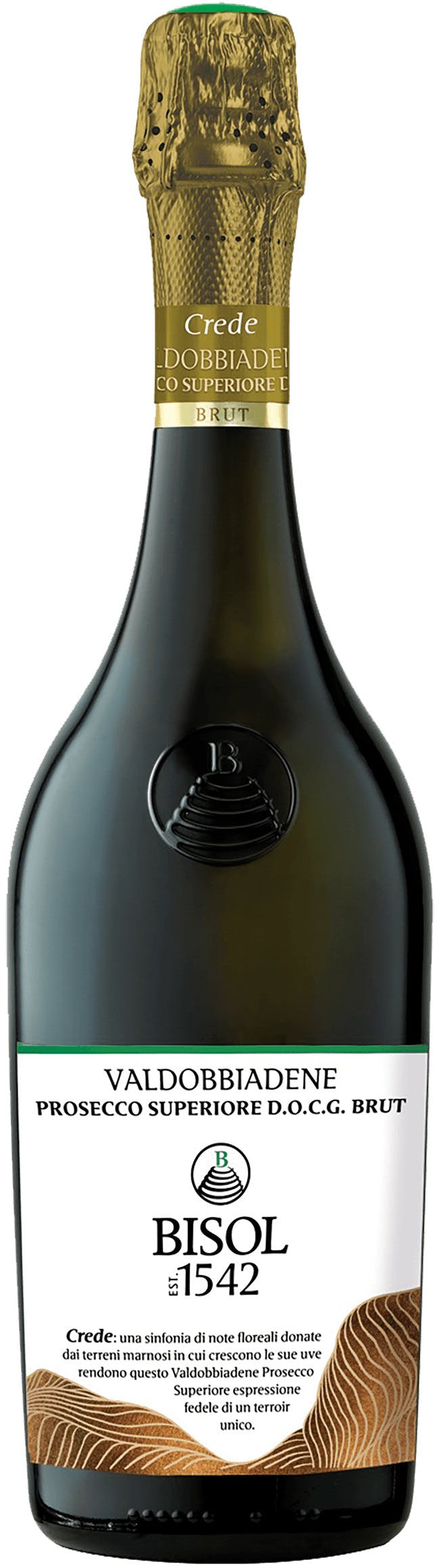 Bisol Crede Valdobbiadene Prosecco Superiore 750ml - Great Grapes