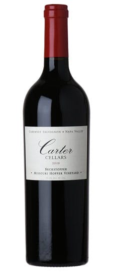 Carter Cellars Beckstoffer Missouri Hopper Vineyard Cabernet Sauvignon ...