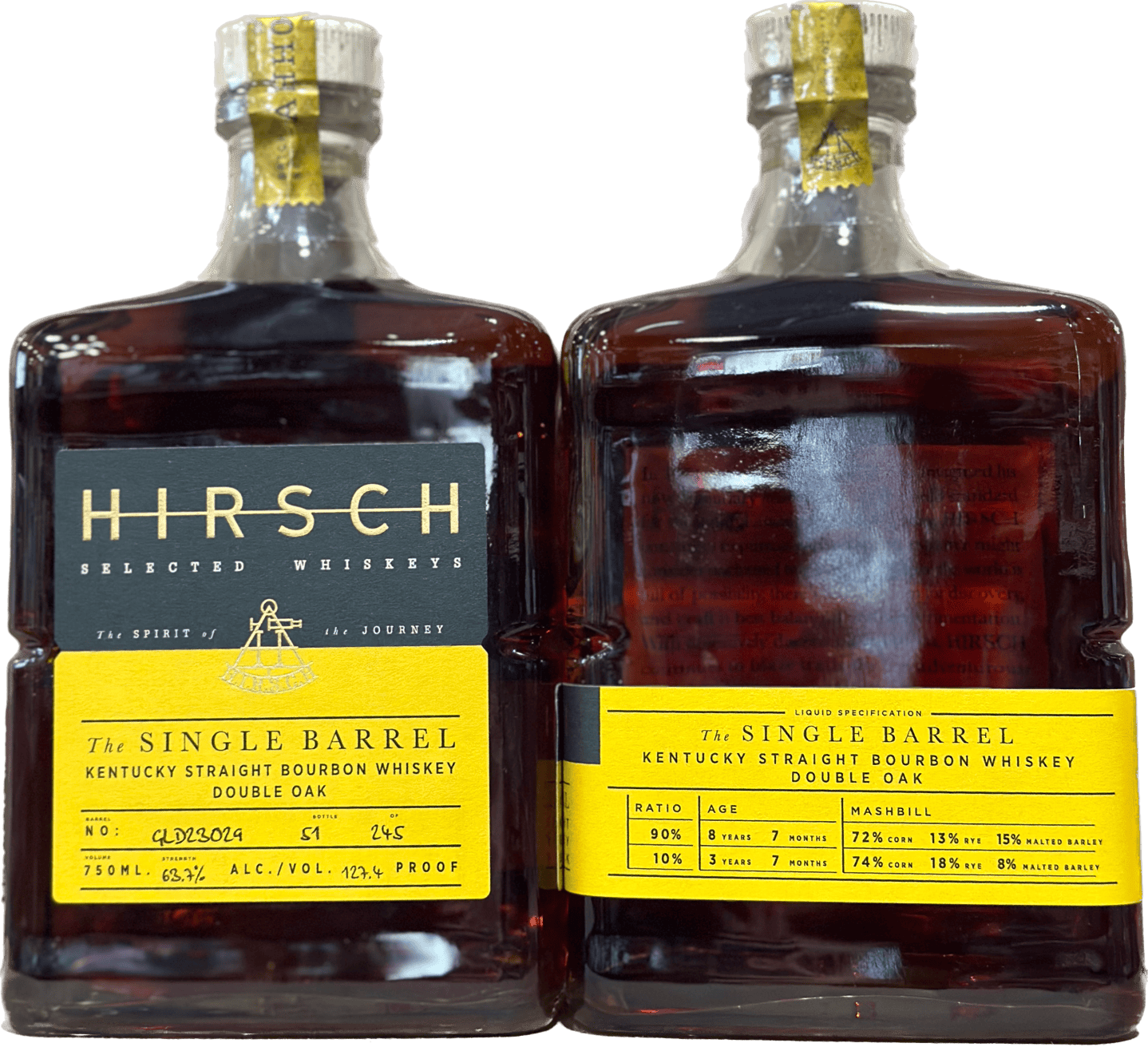 Hirsch Double Oak 750ml - Rock W&S