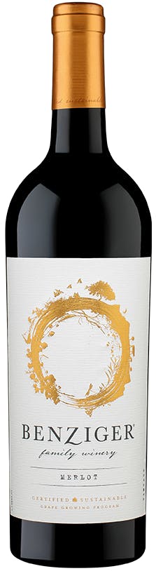 Benziger Merlot 2021 750ml - Argonaut Wine & Liquor