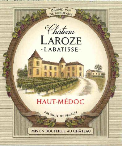 Chateau Laroze Labatisse Haut Medoc 2020 750ml - Bottle Shop of Spring Lake