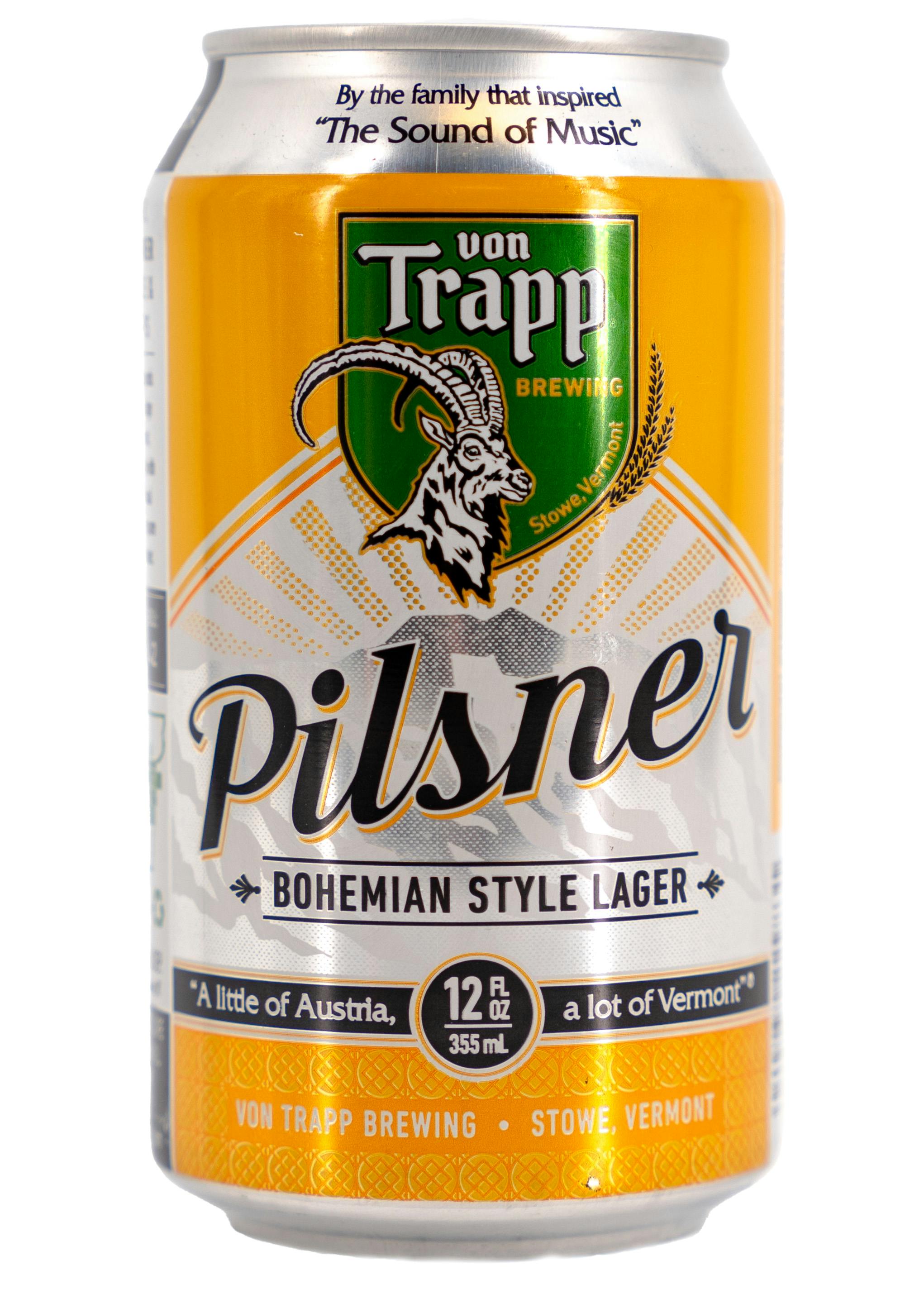 Von Trapp Brewing Pilsner 6 pack 12 oz. Can - Argonaut Wine & Liquor