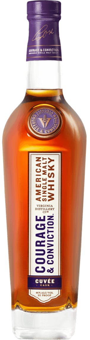 Virginia Distillery Courage & Conviction Cuvée Cask 750ml - Petite Cellars Virginia Distillery Courage & Conviction Cuvée Cask 750ml - Petite Cellars