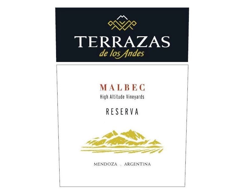 Terrazas de los Andes Reserva Malbec 2021 750ml - Carlo Russo's Wine ...