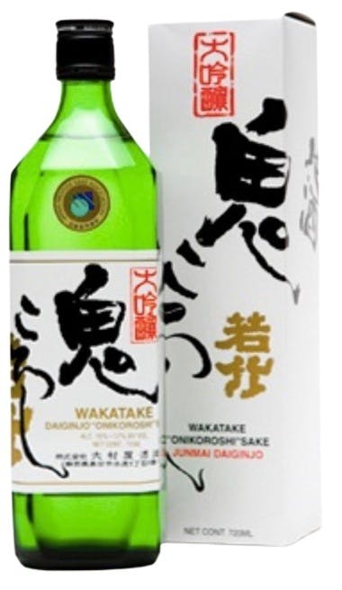 Wakatake Super Demon Slayer Junmai Daiginjo Sake 720ml - Hudson Wine Co.