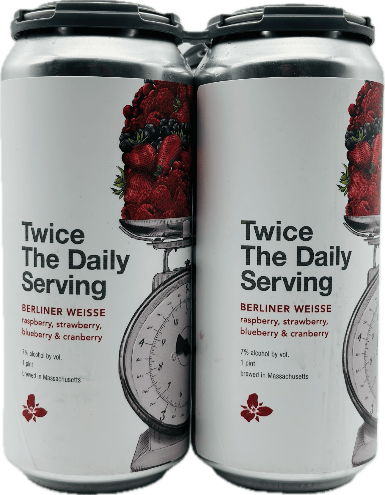 Trillium Brewing Twice The Daily Serving: Raspberry, Strawberry ...