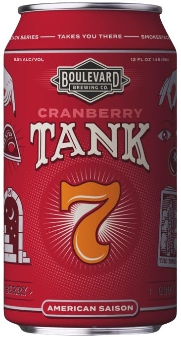 Boulevard Brewing Company Tank 7 Cranberry 12 oz. Can - Chris Gasbarro ...