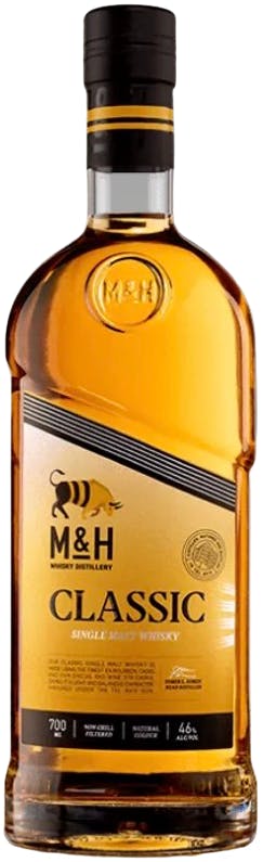 M & H Whisky Distillery Classic Single Malt Whisky 750ml - Order Liquor ...