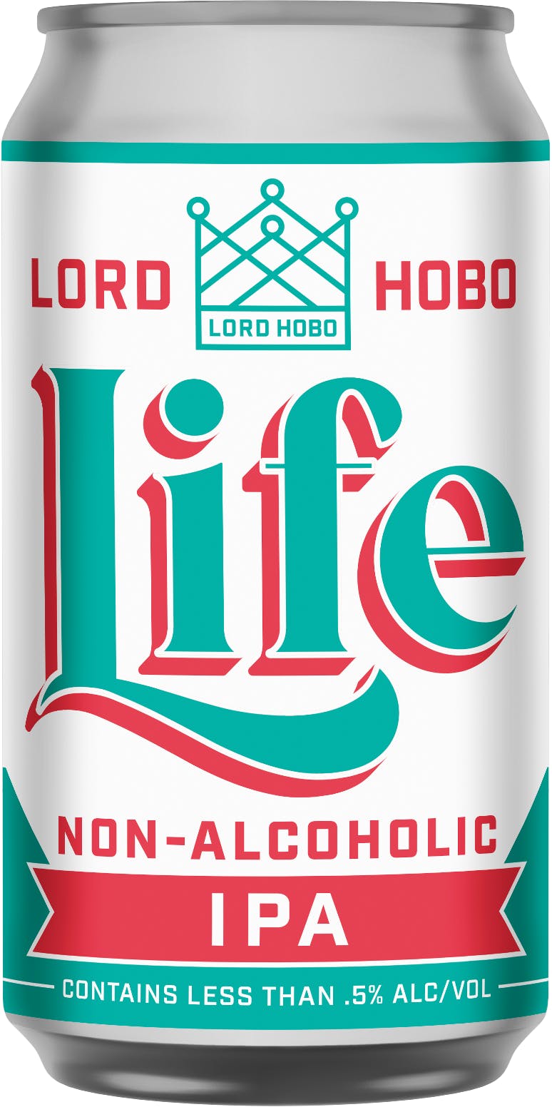 Lord Hobo Brewing Non-Alcoholic Life IPA 12 oz. Can - Chris Gasbarro's ...