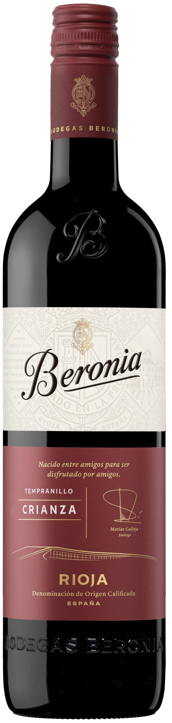 Bodegas Beronia Crianza 2018 750ml - Argonaut Wine & Liquor