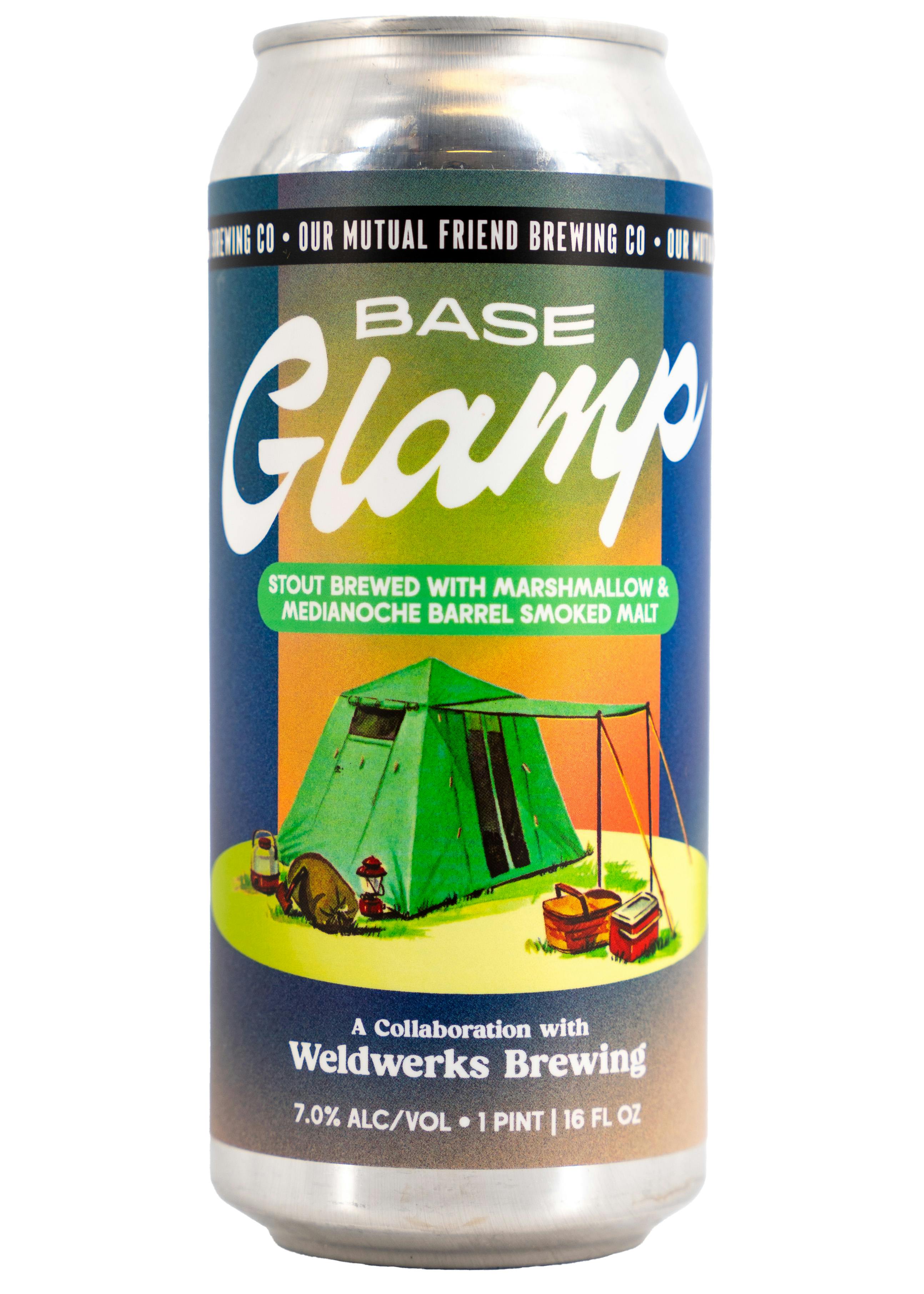 Our Mutual Friend Brewing Base Glamp collab w/ Weldwerks 4 pack 16 oz. Can - Argonaut Wine & Liquor