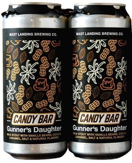 Mast Landing Brewing Gunners Daughter Candy Bar 4 pack 16 oz. - Petite ...