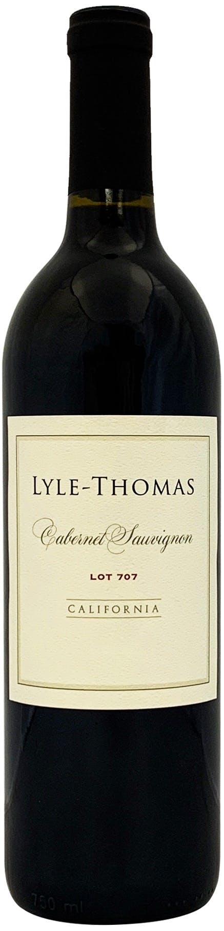 Lyle Thomas Cabernet Sauvignon Lot 707 2021 750ml - Canal's of Berlin