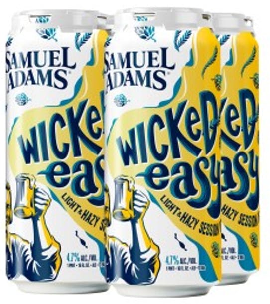 Samuel Adams Wicked Easy 4 pack 16 oz. Can - Yankee Spirits