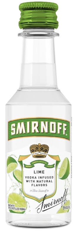 Smirnoff Lime Vodka 50ml - Yankee Spirits
