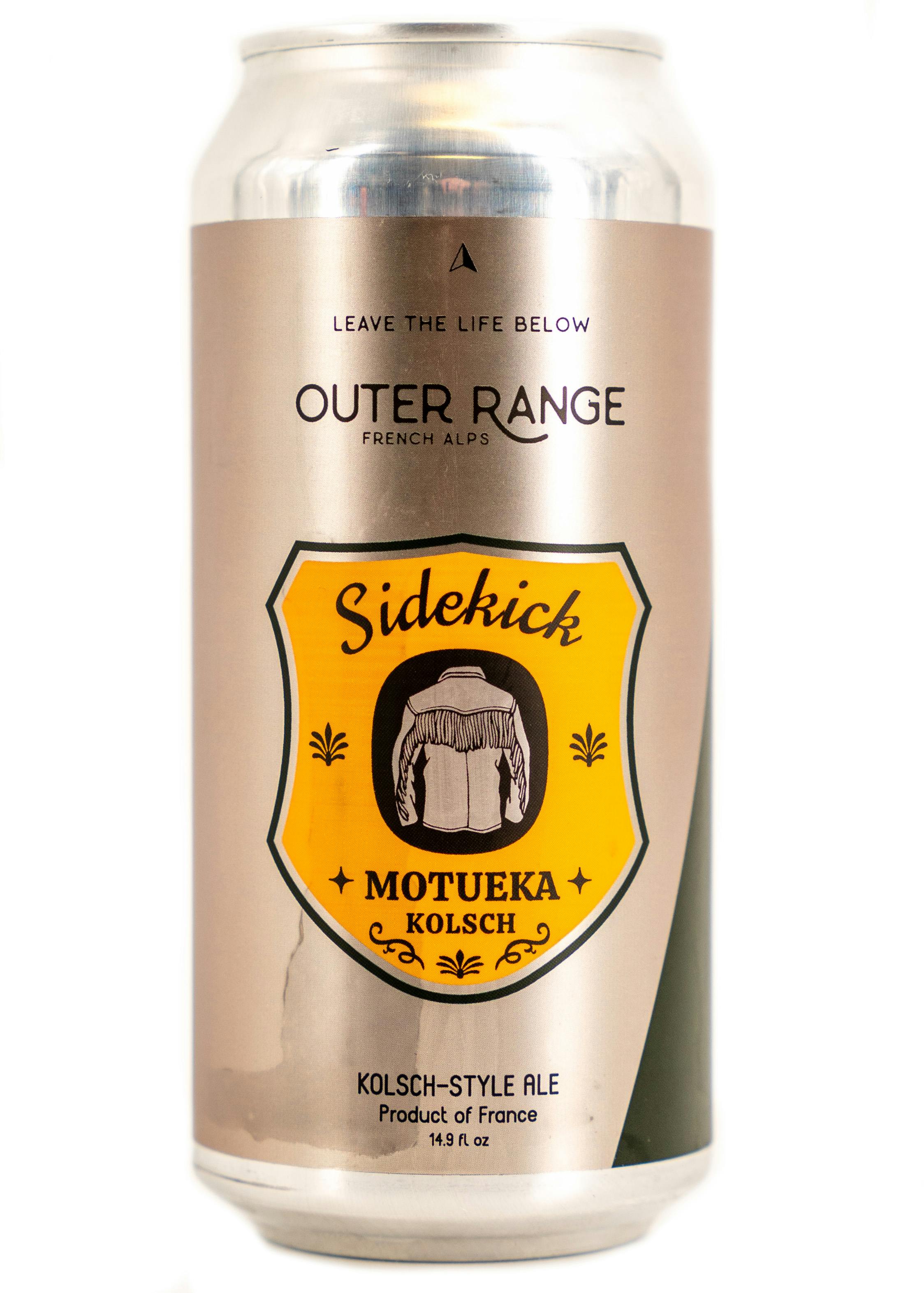 Outer Range Brewing Sidekick Kolsch 4 pack 16 oz. Can - Argonaut Wine ...
