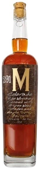 Distillery 291 M Colorado Rye Whiskey 750ml - Argonaut Wine & Liquor