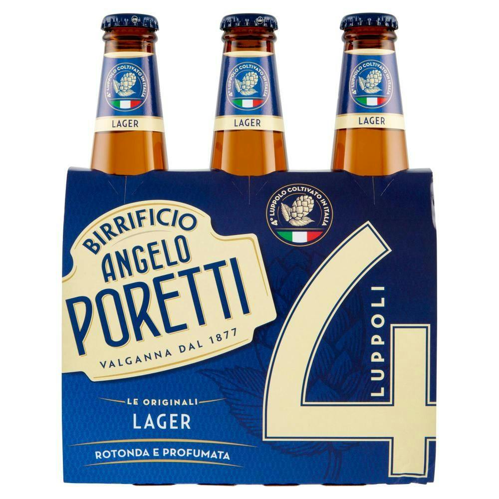 Birrificio Angelo Poretti 4 LUPPOLI ORIGINALE 6 pack 11.2 oz. Bottle ...