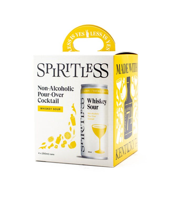 Spiritless 74 Whiskey Sour 4 pack 11 oz. Can - Argonaut Wine & Liquor