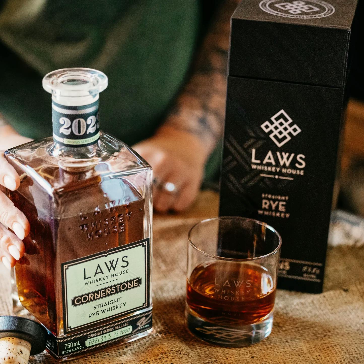 Laws Whiskey House Origin Series Rye 750ml - Argonaut Wine & Liquor