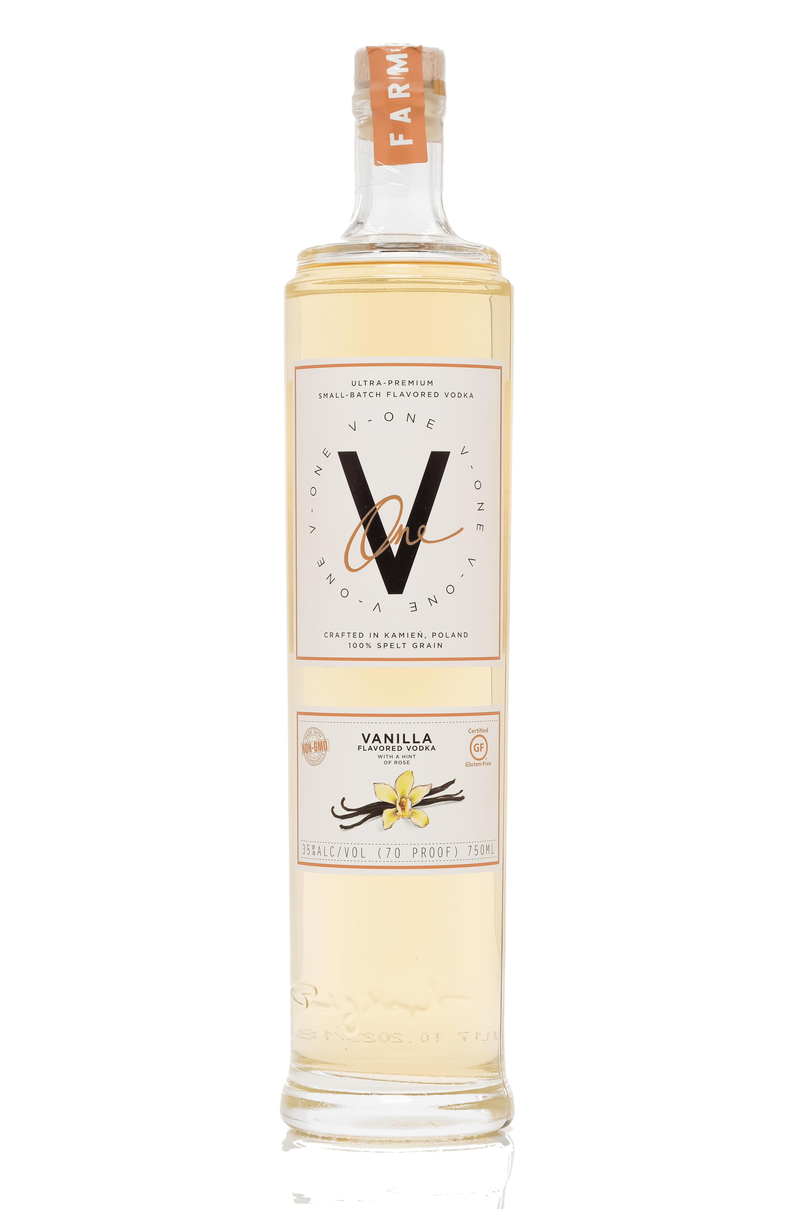V-One Vanilla Vodka 750ml - Yankee Spirits
