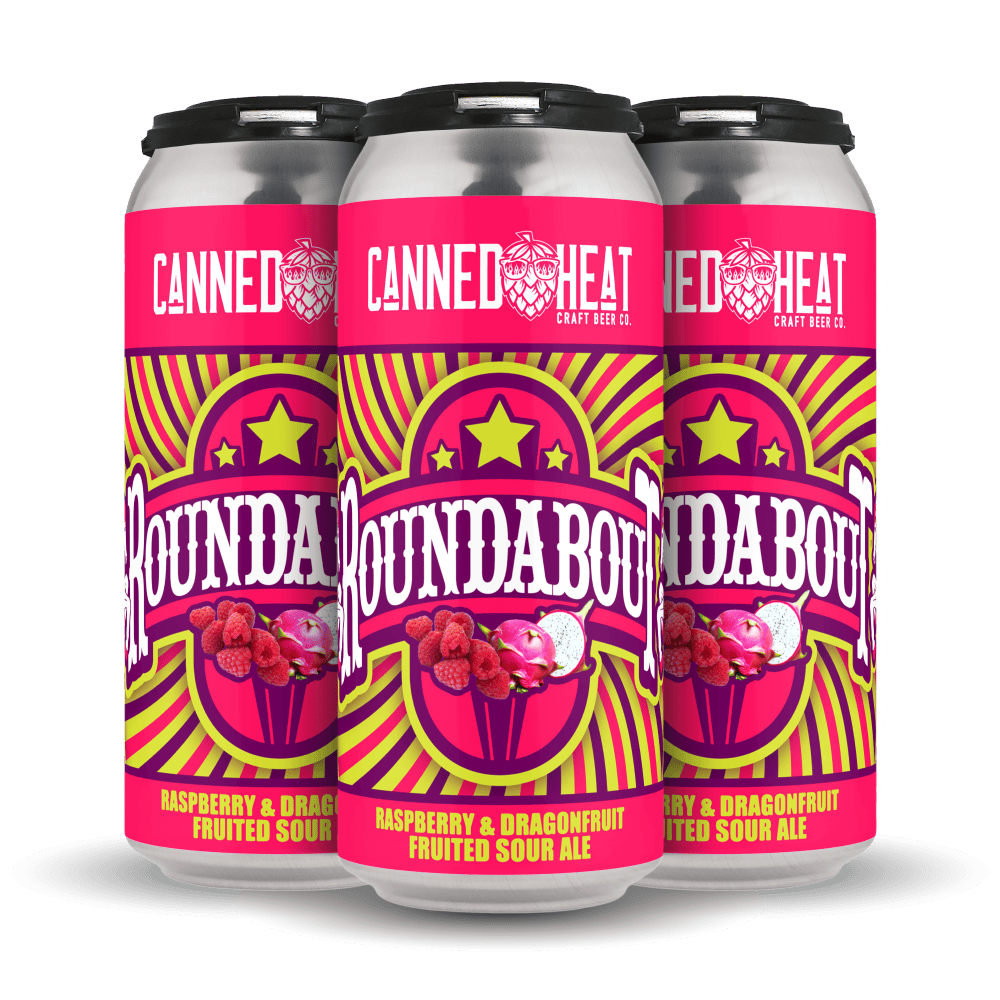 Canned Heat Beer Roundabout 4 pack 16 oz. Can - Yankee Spirits