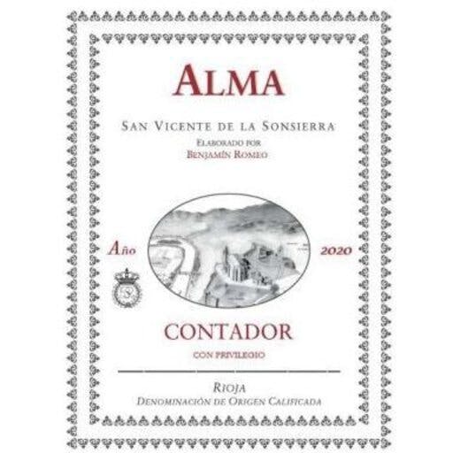 Benjamin Romeo Rioja Alma 2020 750ml - Rye Brook Wine Spirit Shop