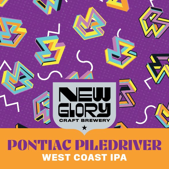 New Glory Craft Brewery Pontiac Piledriver 4 pack 16 oz. Can - Argonaut ...