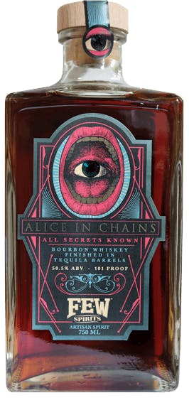 FEW Spirits Alice In Chains All Secrets Known Bourbon Whiskey 750ml ...