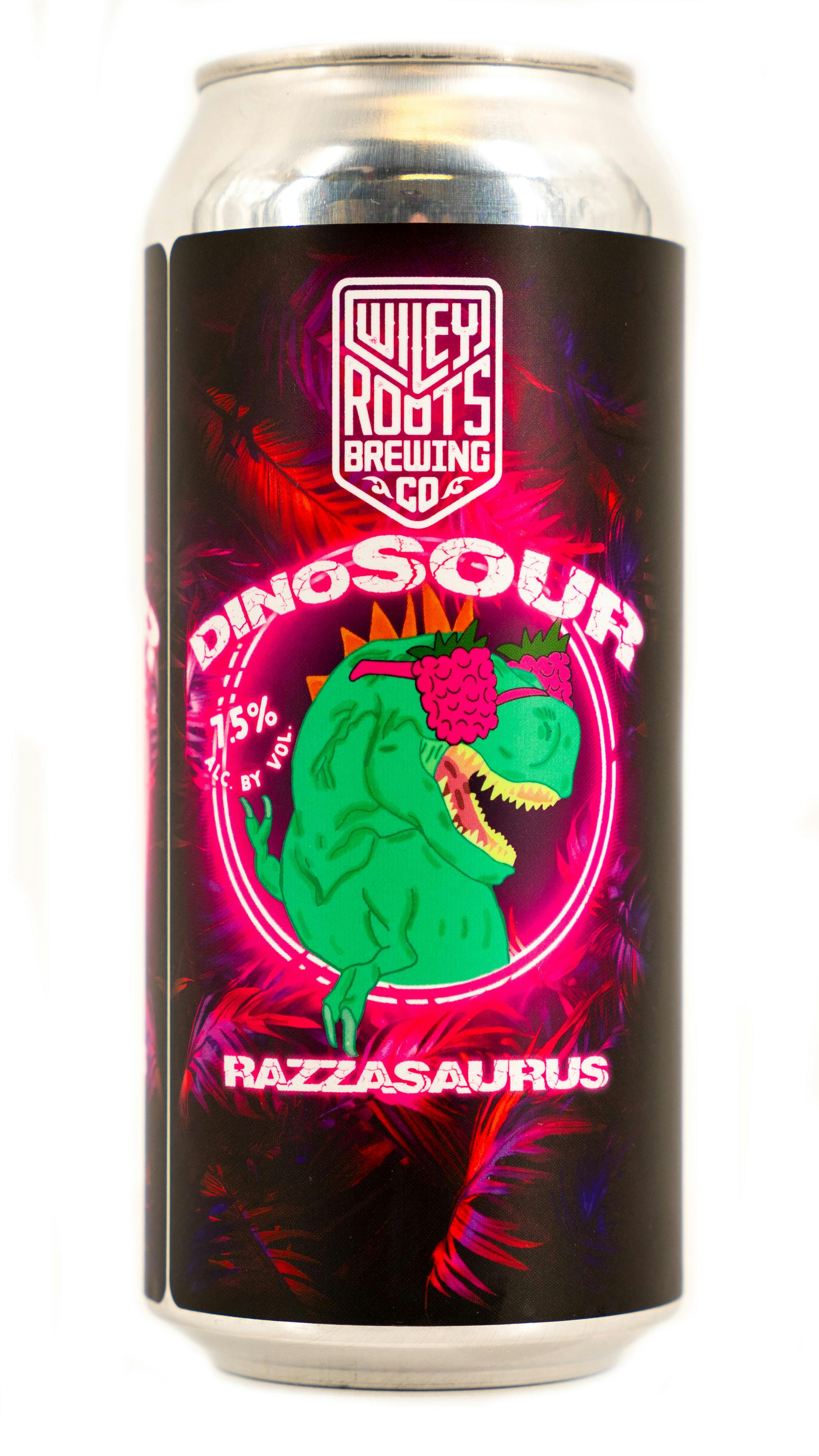 Wiley Roots Brewing Company DinoSOUR: Razzasaurus Imperial Berliner ...
