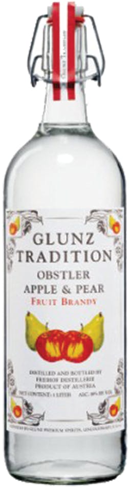 Glunz Tradition Obstler Apple Pear Brandy 2020 1L - Argonaut Wine & Liquor
