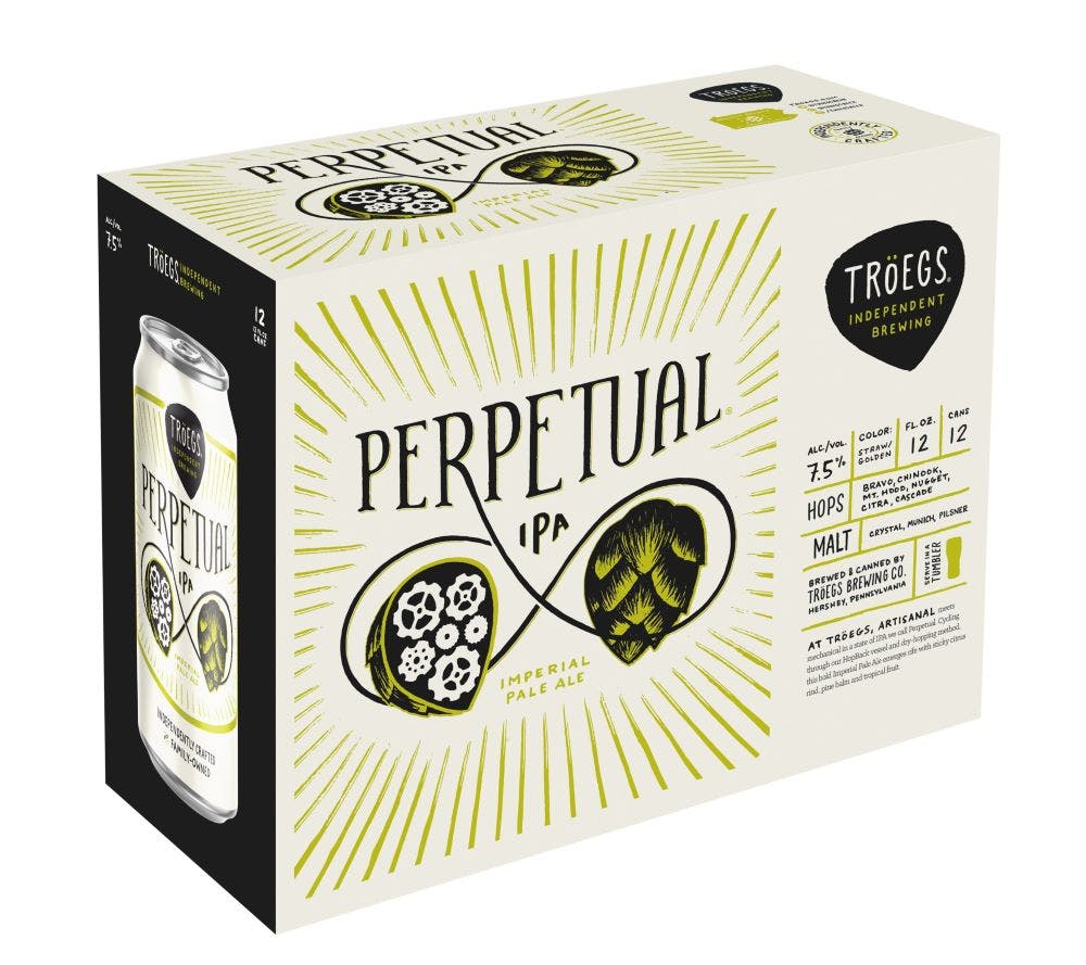 Tröegs Independent Brewing Perpetual IPA 12 pack 12 oz. Can - Yankee ...