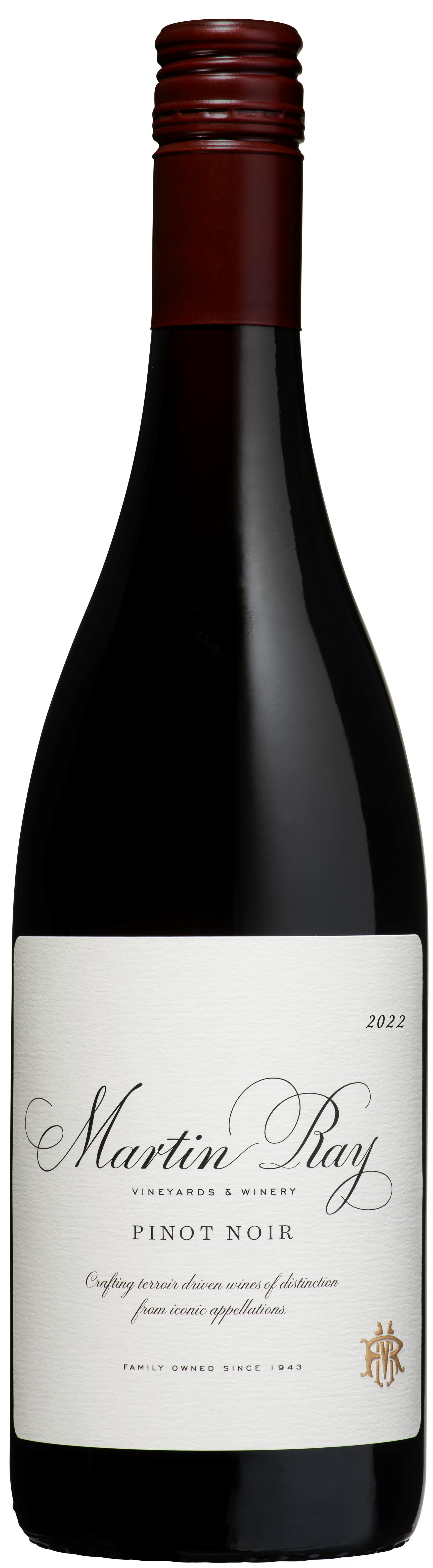 Martin Ray Sonoma Coast Pinot Noir 2022 750ml - Argonaut Wine & Liquor