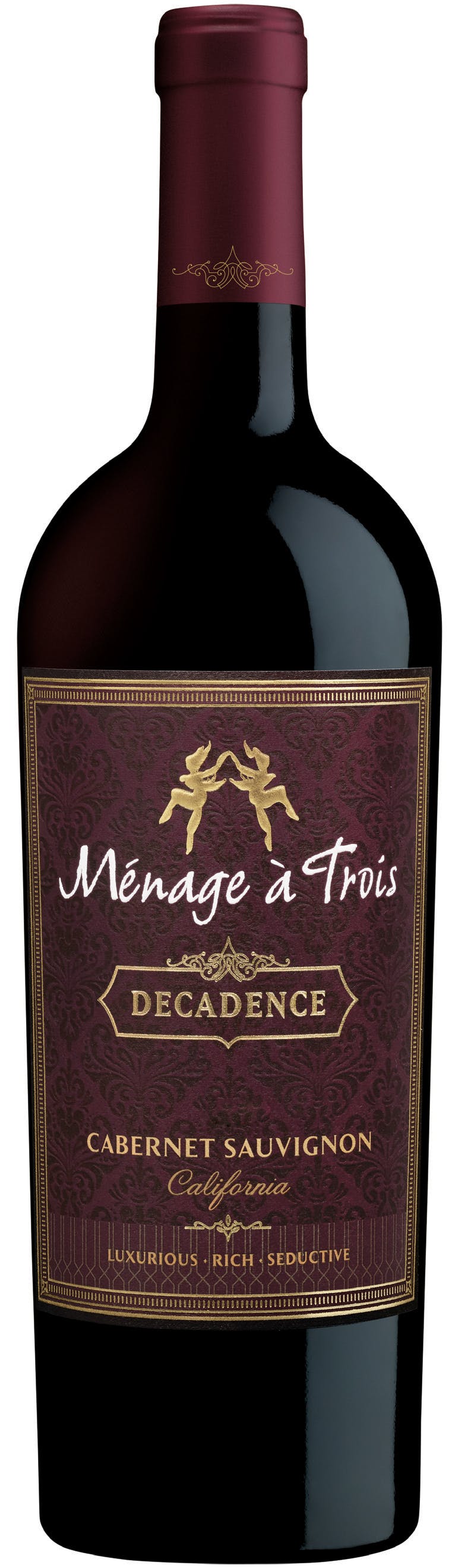 Ménage à Trois Decadence Cabernet Sauvignon 2022 750ml - Vine Republic
