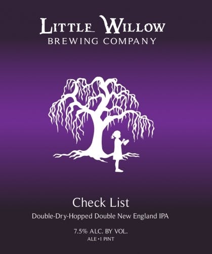 Little Willow Brewing Check List 4 pack 16 oz. Can - SPIRITED Wines