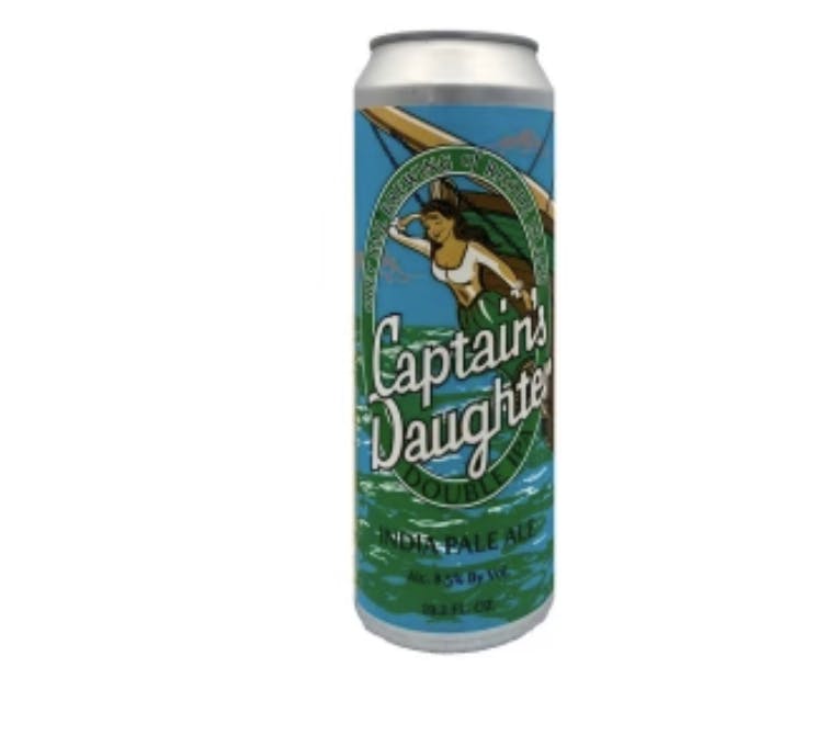 Grey Sail Brewing Captain's Daughter Double IPA 19.2 oz. Can - Yankee ...