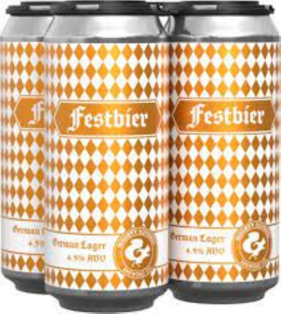 Mighty Squirrel Brewing Festbier 4 pack 16 oz. Can - Yankee Spirits