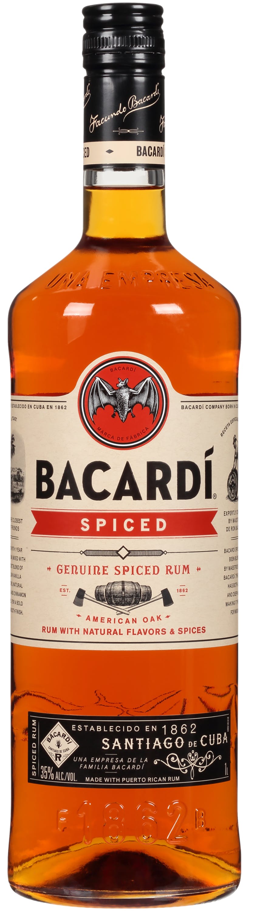 Bacardi Spiced Rum 750ml - Vine Republic