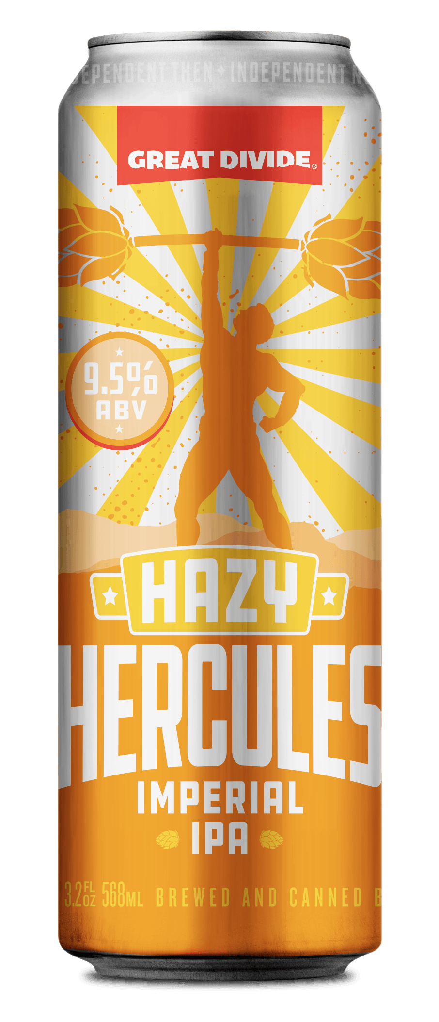 Great Divide Hazy Hercules Imperial IPA 20 oz. Can - Argonaut Wine & Liquor