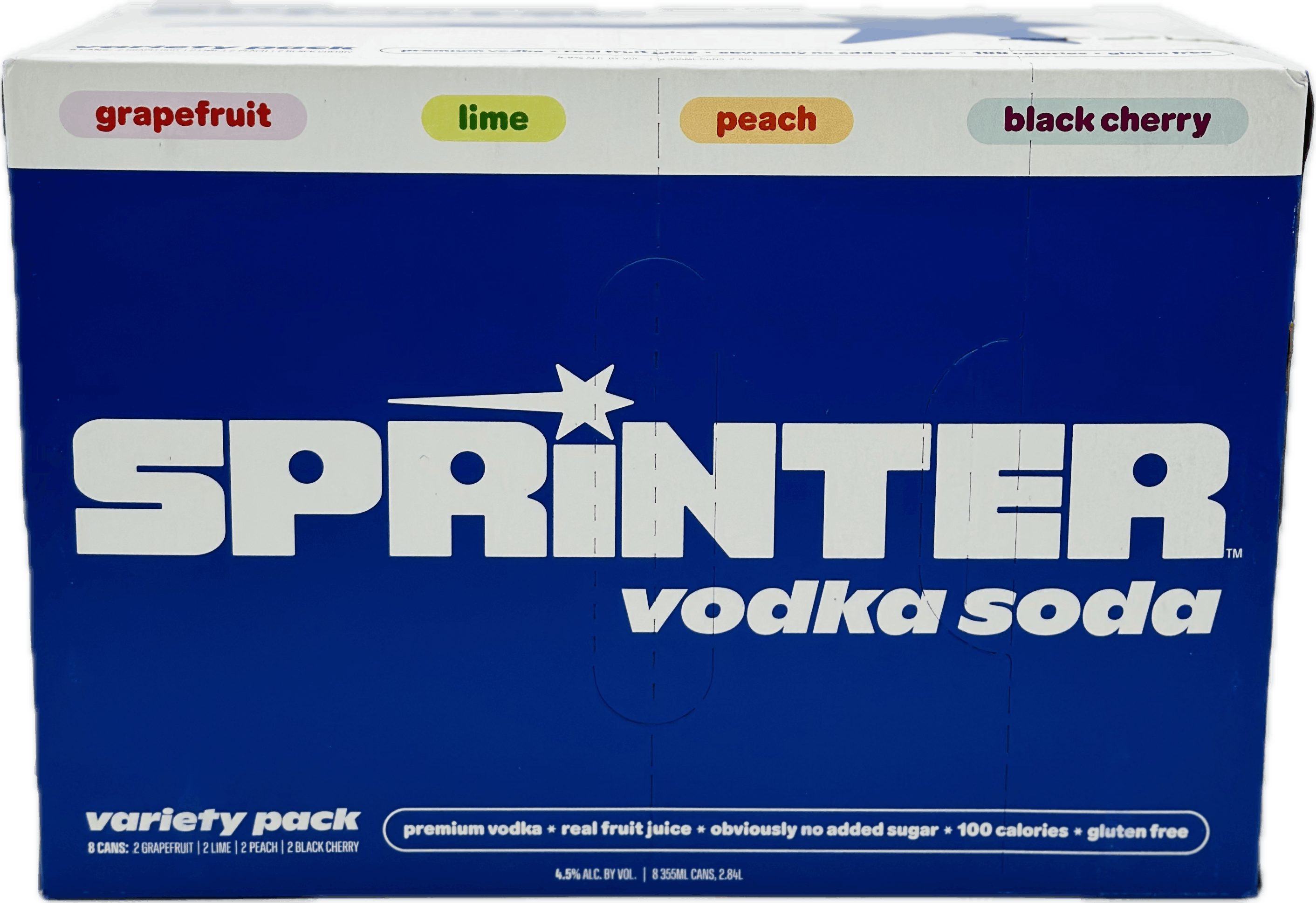 Sprinter by Kylie Jenner Vodka Soda Variety Pack 8 pack 12 oz. Can ...