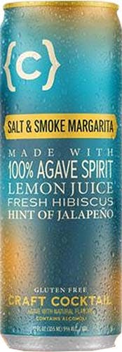 Curation Beverage Co. Salt & Smoke Margarita 4 pack 12 oz. Can ...