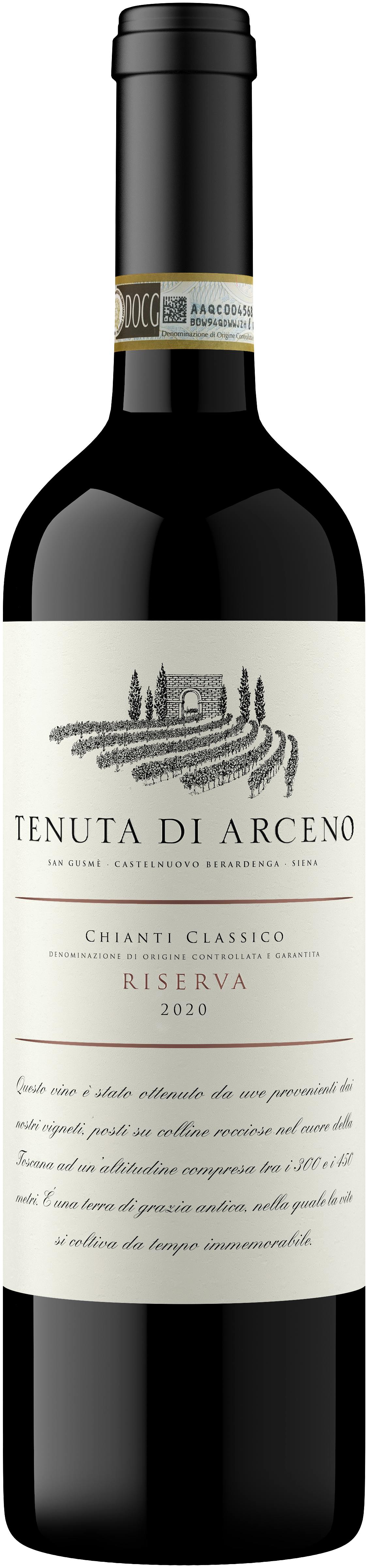 Tenuta di Arceno Chianti Classico Riserva 2020 750ml - Yankee Spirits
