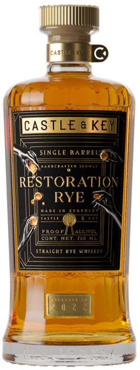 Castle & Key Restoration Rye Single Barrel Whiskey 750ml - SPIRITED Wines