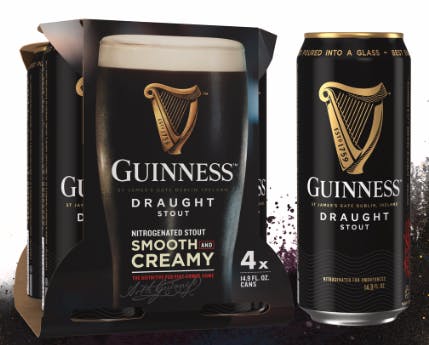 Guinness Draught 4 pack 14.9 oz. Can - Yankee Spirits