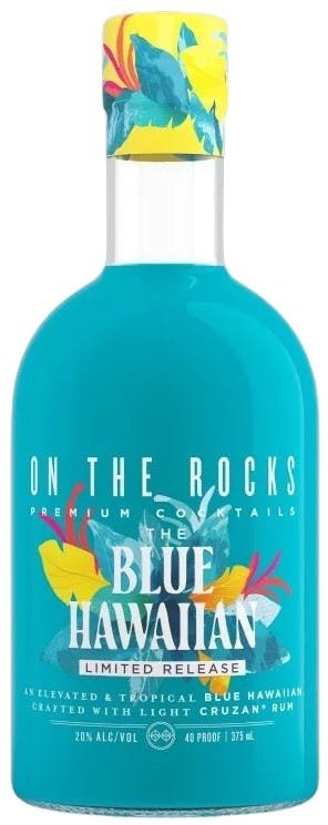 On The Rocks Premium Cocktails Limited Release Blue Hawaiian 750ml ...