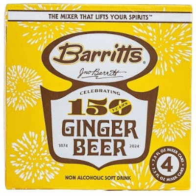 Barritts Ginger Beer 4 pack Can - Buster's Liquors & Wines