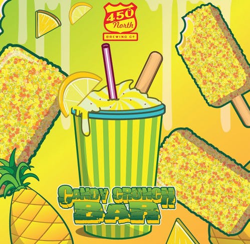450 North Brewing Slushy XL Candy Crunch Bar 4 pack 16 oz. - Buster's ...