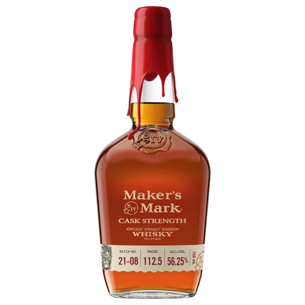 Maker's Mark Cask Strength Kentucky Straight Bourbon Whisky 750ml ...