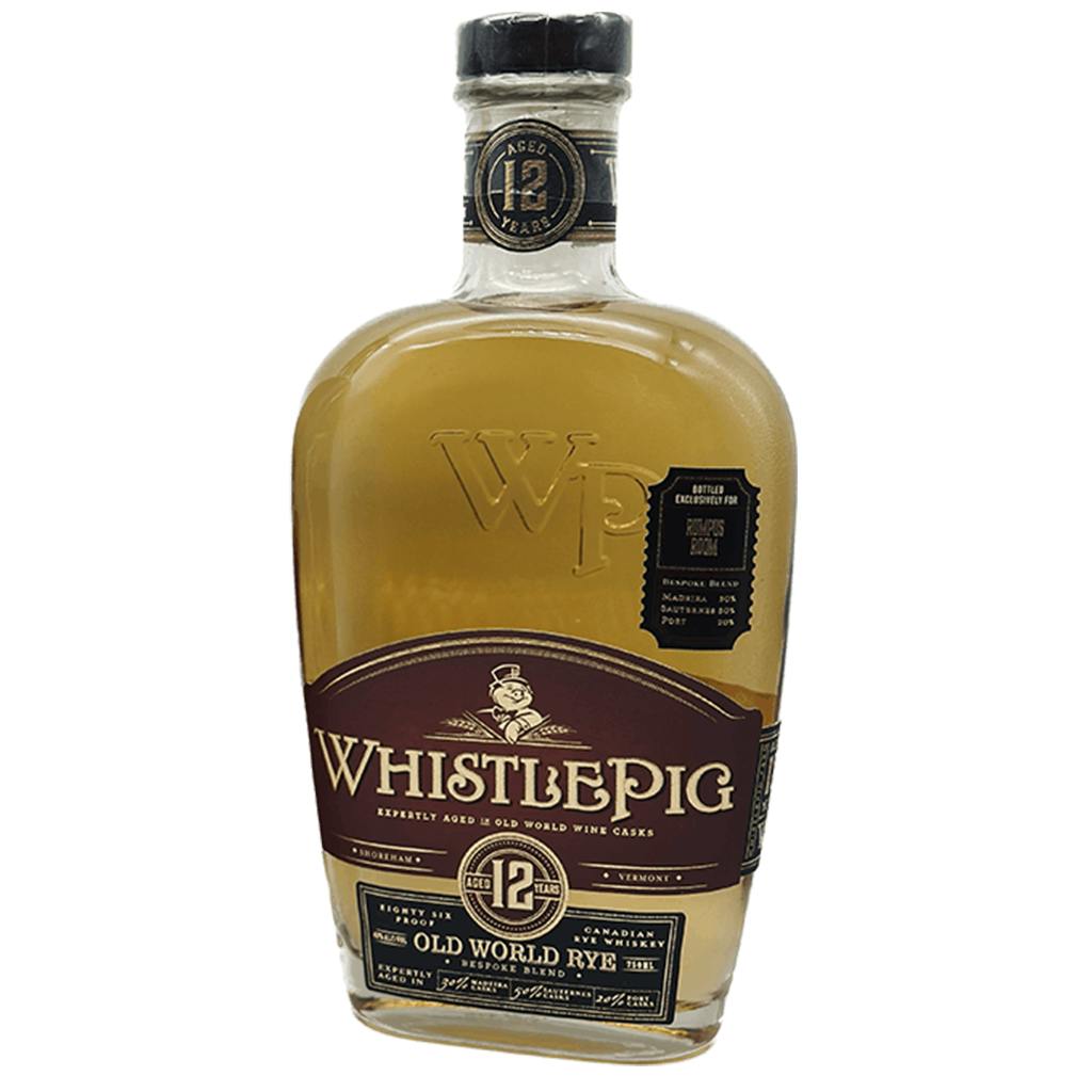 WhistlePig Bespoke Private Blend 12yr 12 year old 750ml - Yankee Spirits